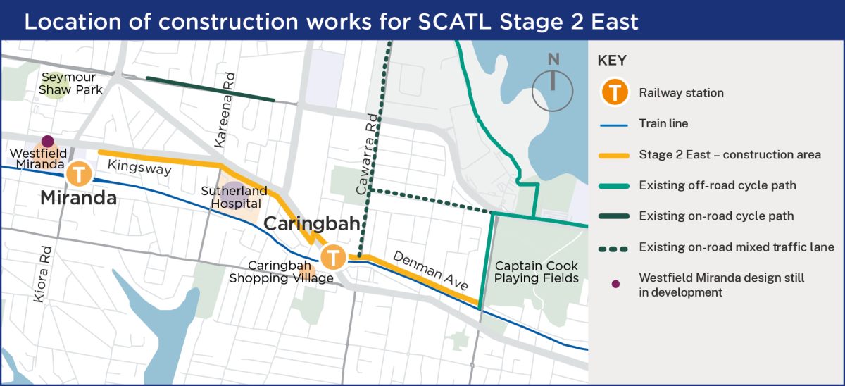 CONTRACT AWARDED FOR SUTHERLAND TO CRONULLA ACTIVE TRANSPORT LINK STAGE ...